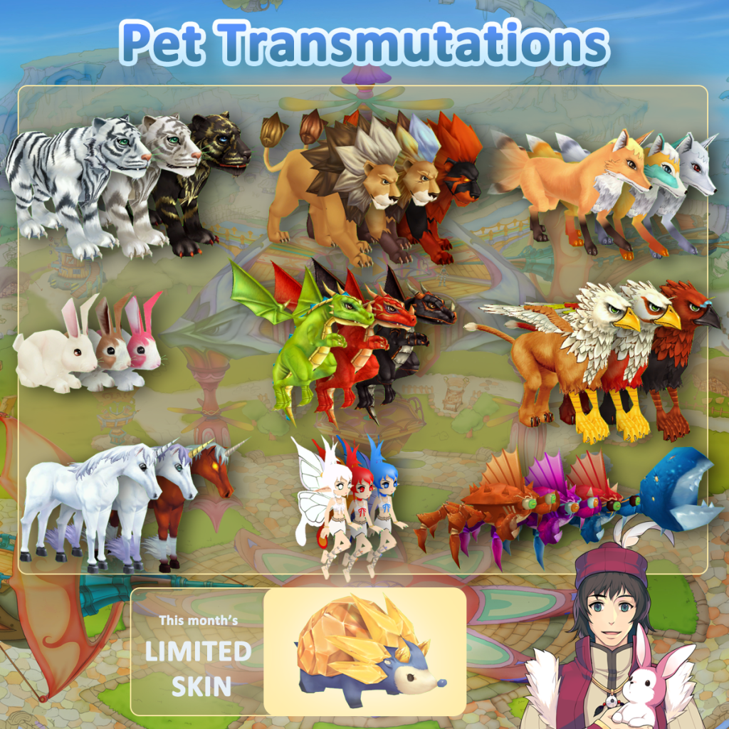 Raised Pets-System | Madrigal Inside | Flyff Universe Wiki
