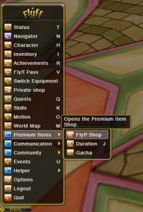 Cash Shop Guide | Madrigal Inside | Flyff Universe Wiki