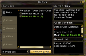 Secret Room & Forsaken Tower | Madrigal Inside | Flyff Universe Wiki