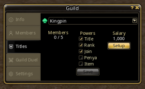 Guild System | Madrigal Inside | Flyff Universe Wiki