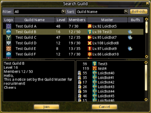 Guild System | Madrigal Inside | Flyff Universe Wiki