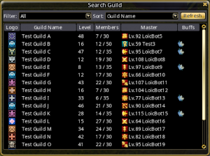 Guild System | Madrigal Inside | Flyff Universe Wiki
