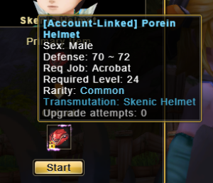 Wardrobe Transmute / Item Skin Change | Madrigal Inside | Flyff ...